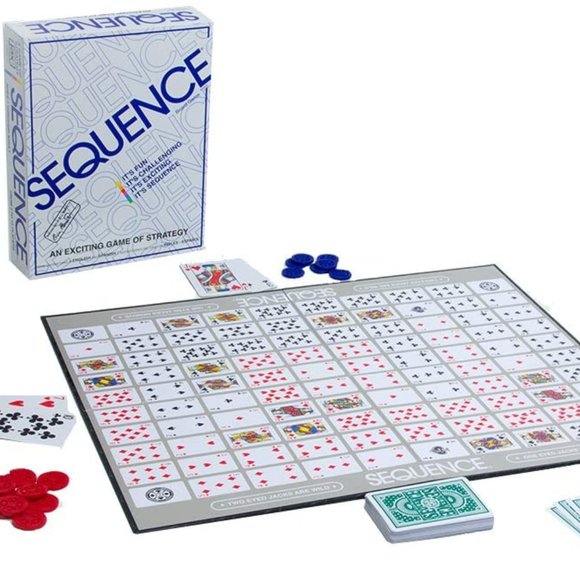Jax | Games | Sequence An Exciting Card Board Game Of Strategy | Poshmark